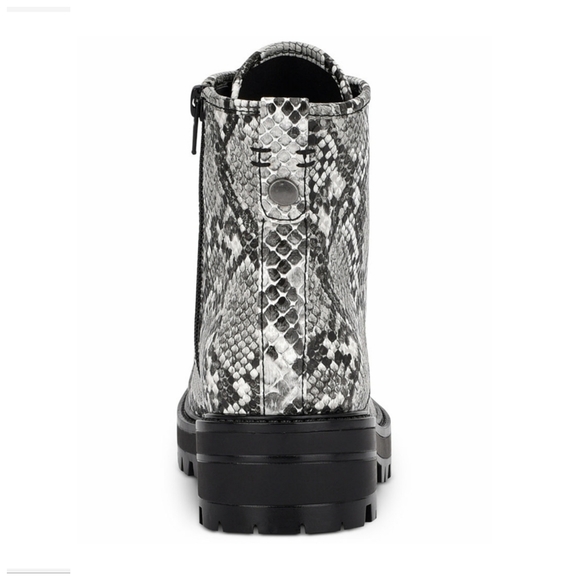 Indigo | Shoes | Indigo Rd Imara Snakeskin Combat Boots | Poshmark